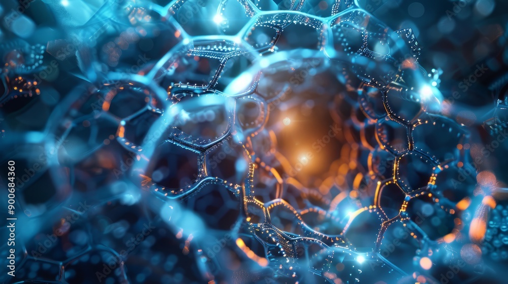 nanotechnology, medicine, nanoparticles Stock Illustration | Adobe Stock