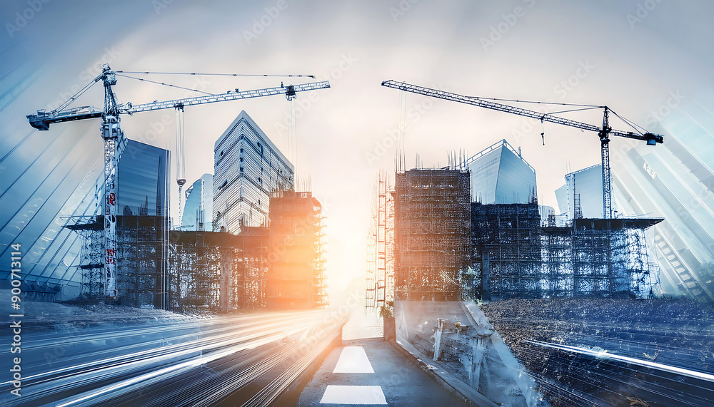 Firefly Construction and Real Estate Development- A double exposure ...