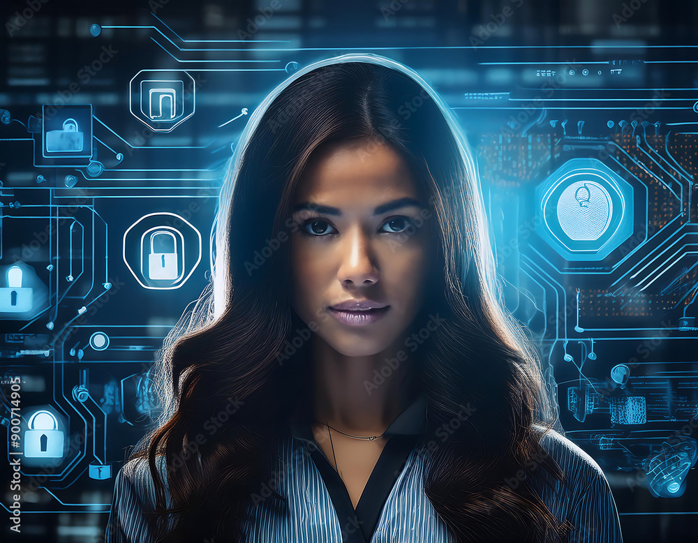 Firefly Cybersecurity and Data Breach- Illustrations depicting hacker ...