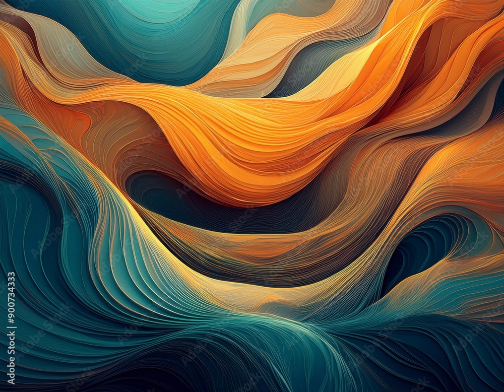 abstract background wallpaper, presenting a stunning fusion of color ...