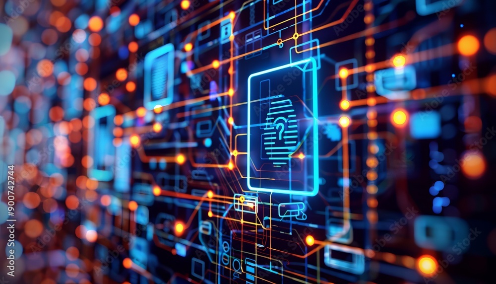 Online account registration process with fingerprint and photo ID scan ...