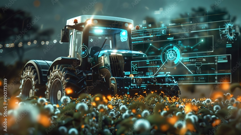 Enhancing efficiency in futuristic agriculture through AI data analysis ...