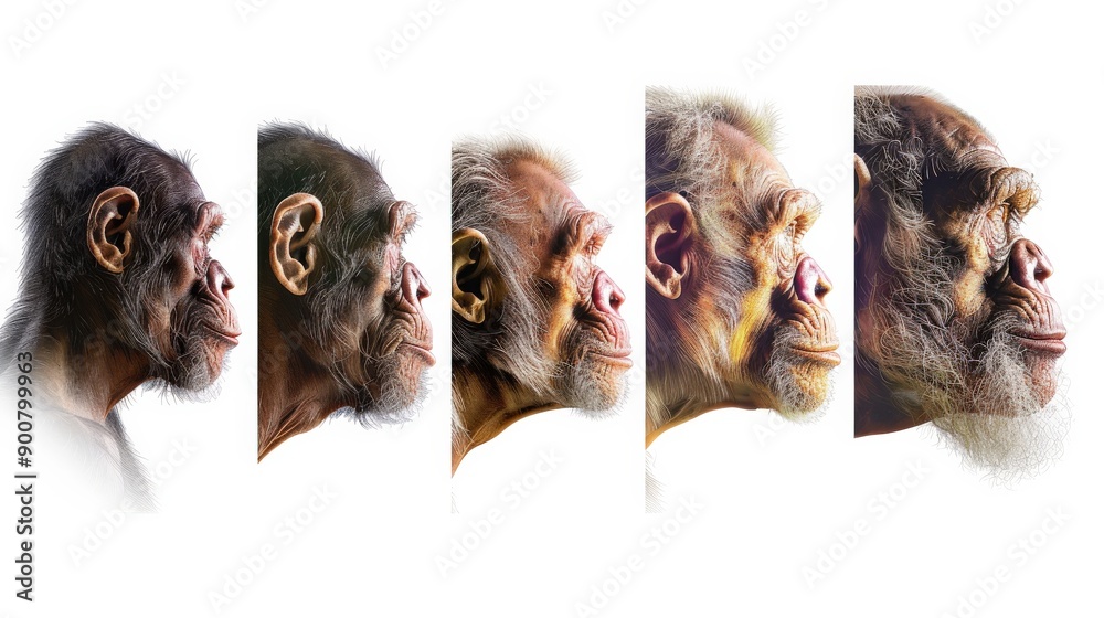 Human evolution. A study of the sequence of biological evolution of ...