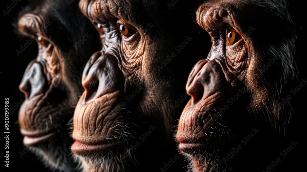 Foto de Human evolution. A study of the sequence of biological ...