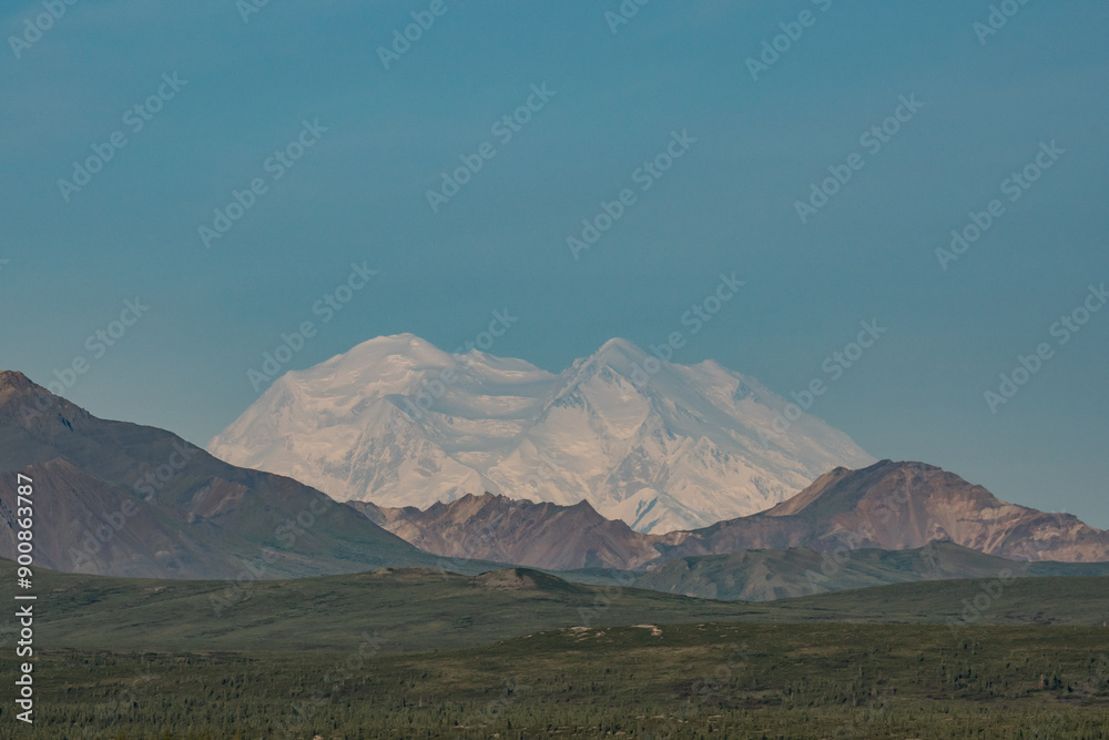 Denali / Mount McKinley is the highest mountain peak in North America ...