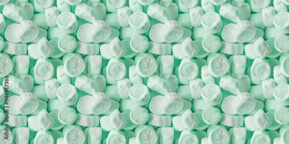 a cute and dreamy, soft and pastel hue, aesthetic pattern of close-up ...