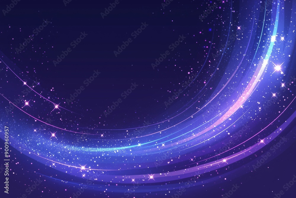 Abstract cosmic light streams background with cosmic light streams and ...