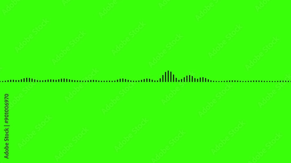 Animation video abstract audio visualizer polar effect, Audio spectrum ...