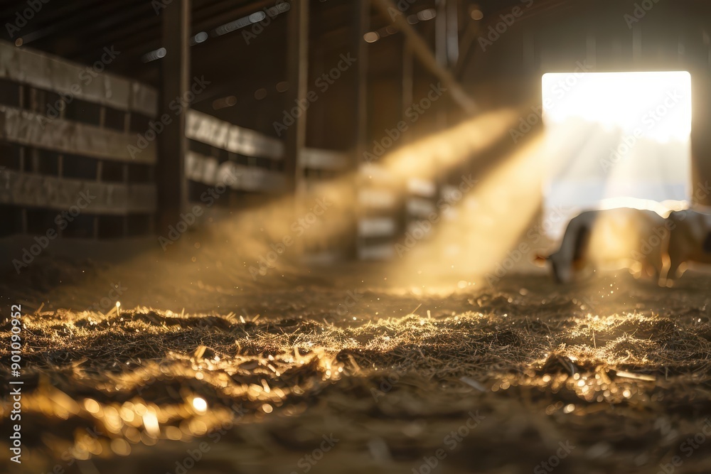 Bovine viral diarrhea virus BVDV infects cattle Stock Illustration ...