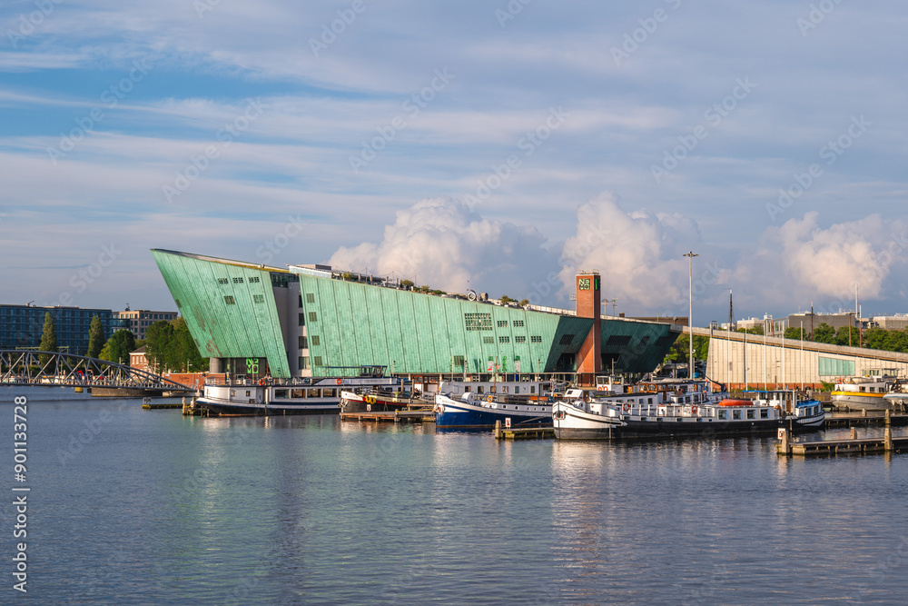 June 15, 2024: NEMO Science Museum, a science center designed by ...