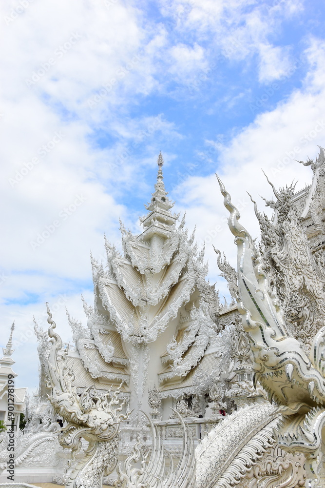 Chaing Rai, Thailand - July 27,2024 : White Temple (Wat Rong Khun) is ...