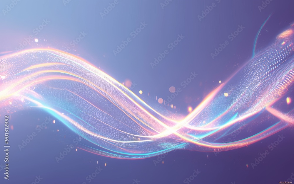 Abstract vibrant pulse waves background featuring energetic colors and ...