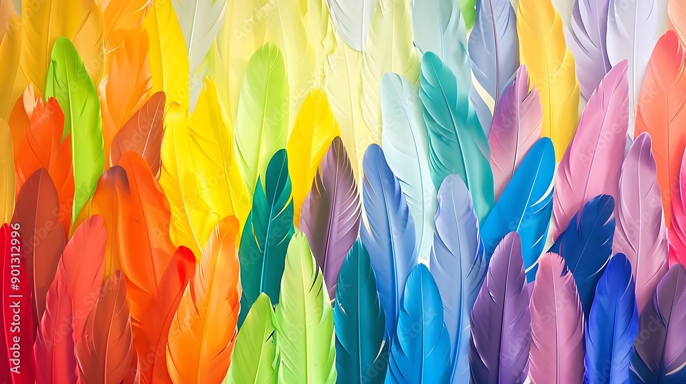 Dramatic Pheasant Feather - A long and extravagant pheasant feather ...