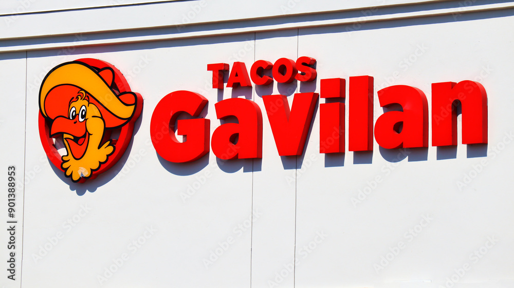 Los Angeles, California: TACOS GAVILAN Restaurant, Mexican fast food ...