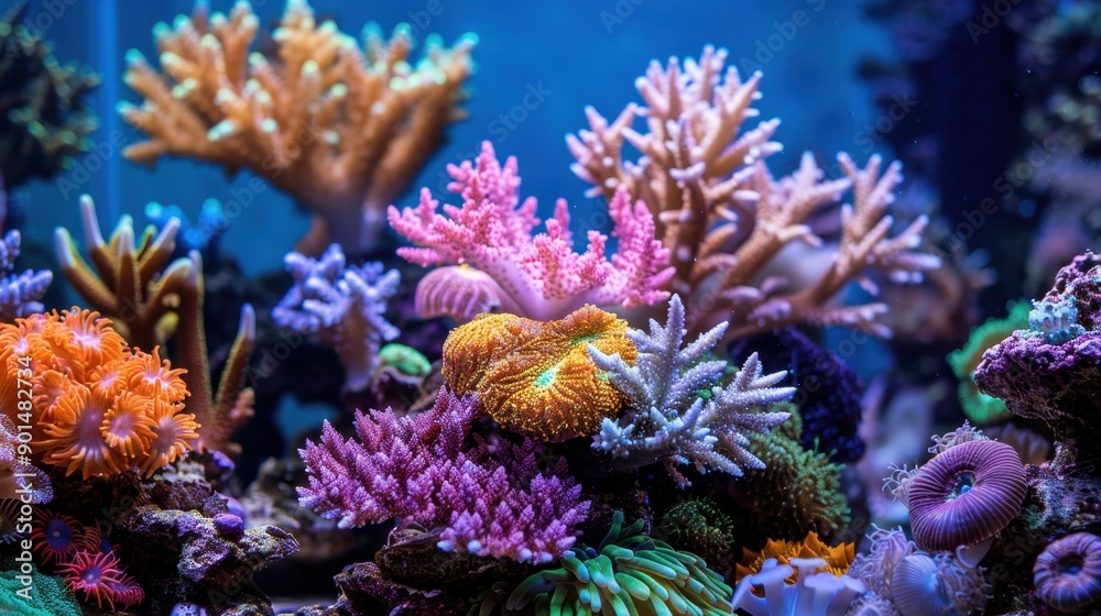 Coral Reefs: Diverse marine environments constructed from calcium ...