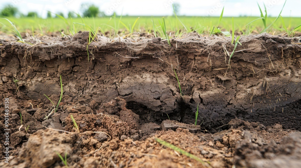 Soil Erosion: The degradation of soil caused by the removal of topsoil ...
