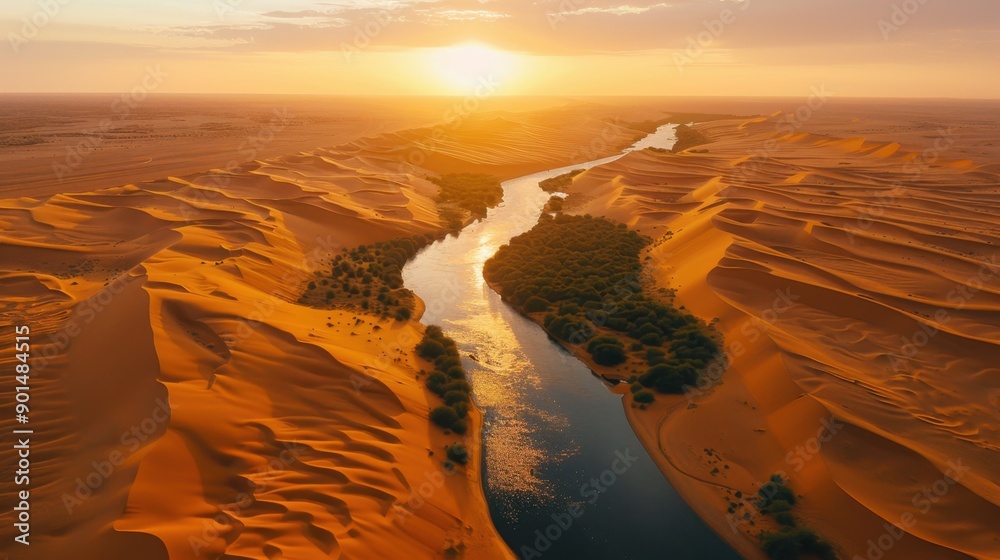 Desertification: The process where once-productive land turns into ...