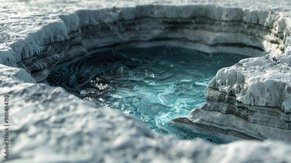 Aquifer: A geological unit composed of permeable rock or sediment that ...