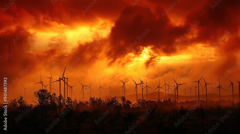 Wind Energy: The process of using wind turbines to convert wind's ...
