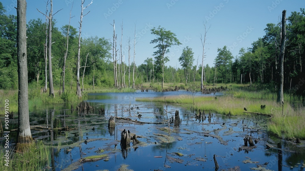 Wetland Restoration: Revitalizing degraded wetlands by reintroducing ...