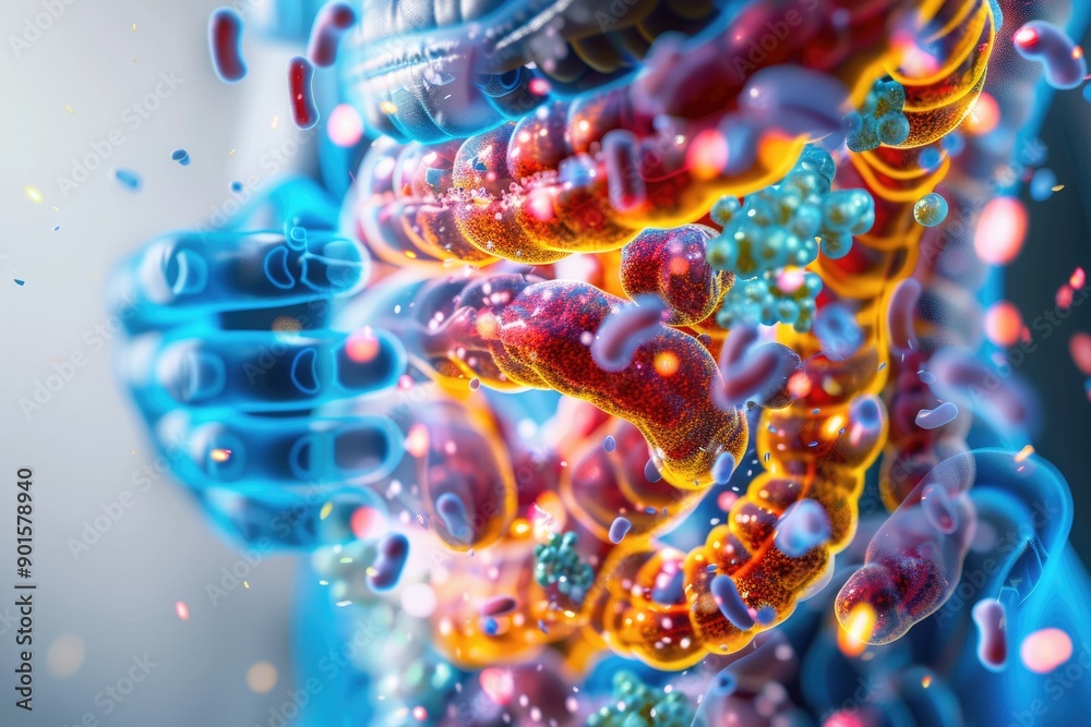 Species in the colon contributing to defense mechanisms selective focus ...