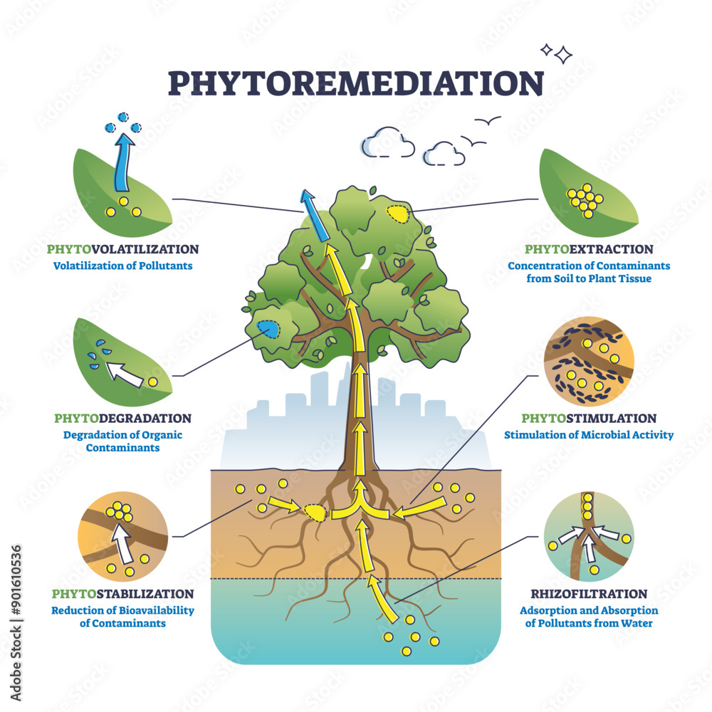 Phytoremediation as plant based approach for bioremediation outline ...