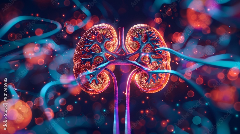 An infographic showing various treatment options for renal calculi ...