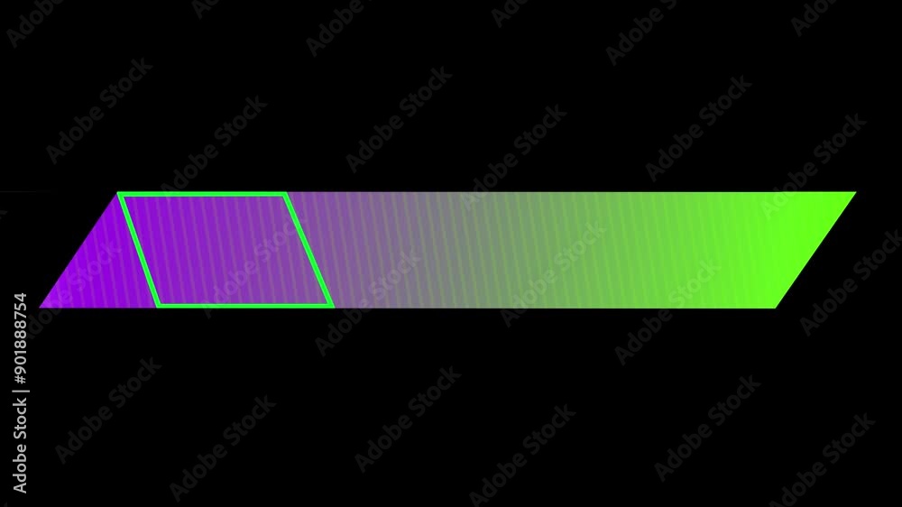 4K modern animation lower third in Alpha Channel. Modern design lower ...