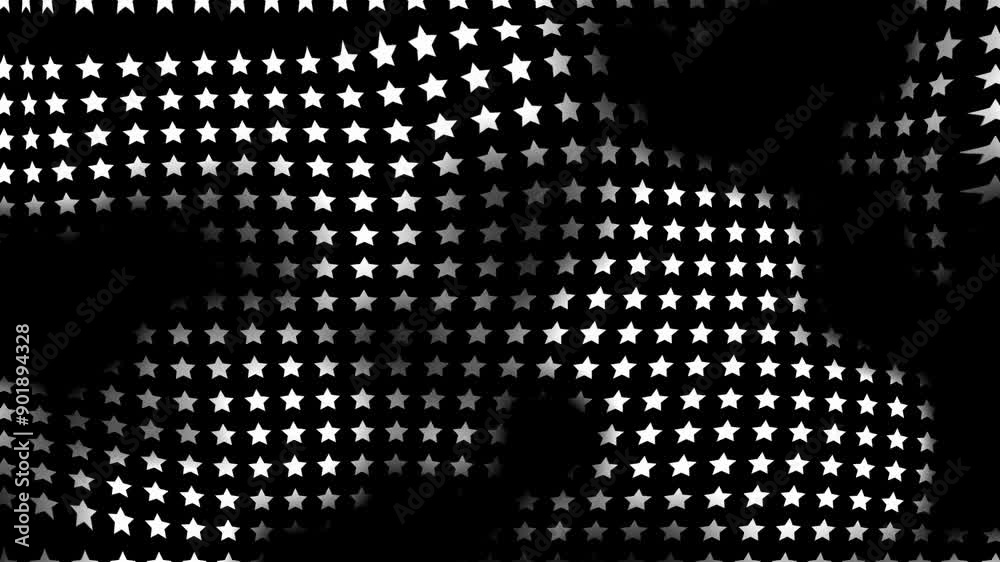 Abstract and technology star wave background. star pattern with ...