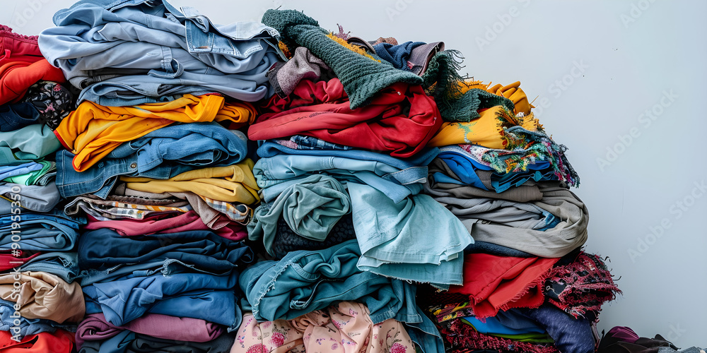 Fast fashion waste, textile recycling, sustainable fashion, eco ...