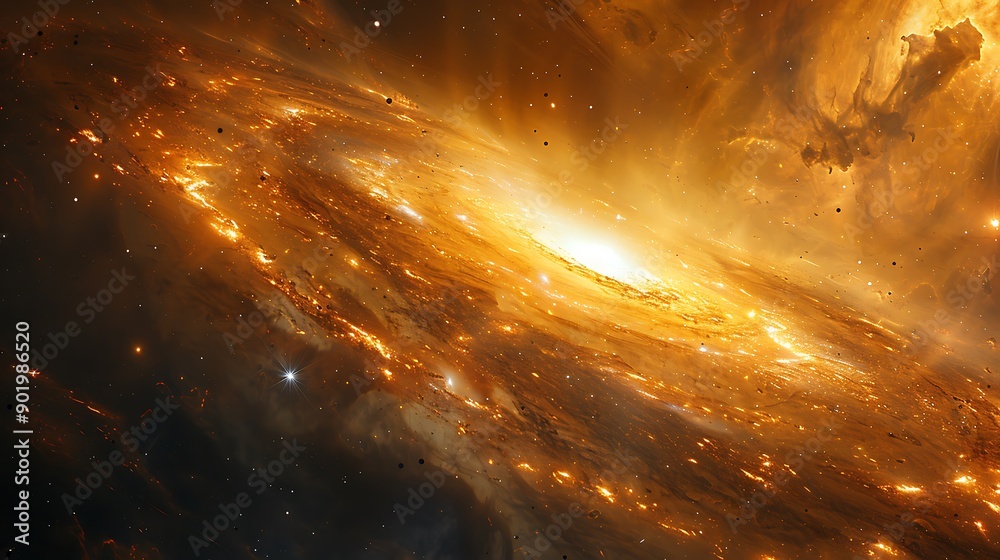 Protoplanetary disk forming a planetary nebula with molecular clouds ...