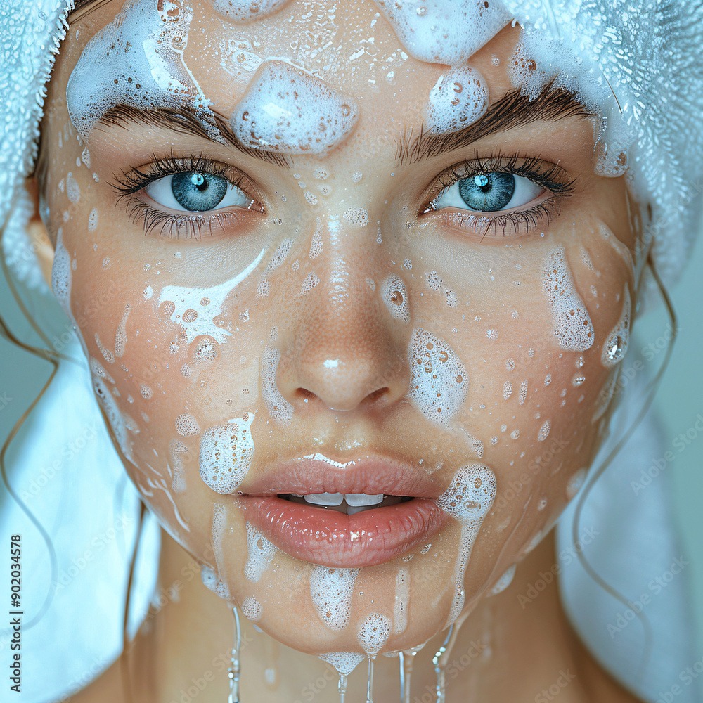 personal hygiene, Face wash, Facial pampering, cleansing routine ...