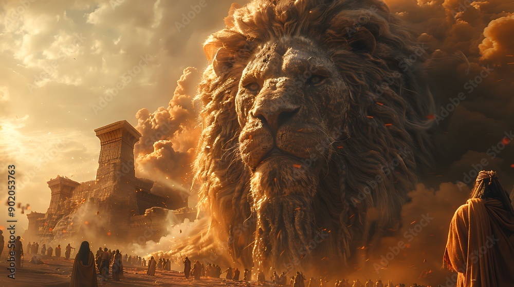 Epic of gilgamesh poster epic saga ancient legend hero's tale striking ...