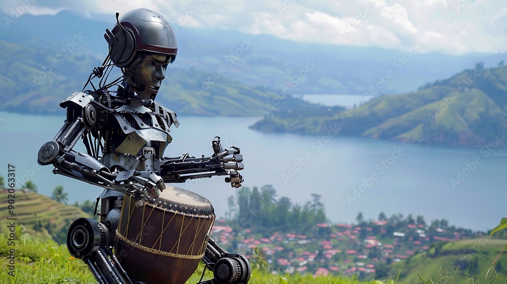 Cultural Fusion Highlighted by a Robot Playing Traditional Batak ...