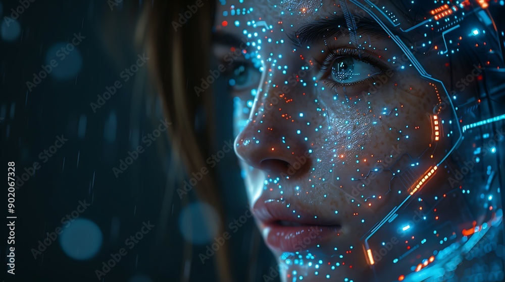 Life the 3D simulated augmented virtual reality AI and cyber technology ...