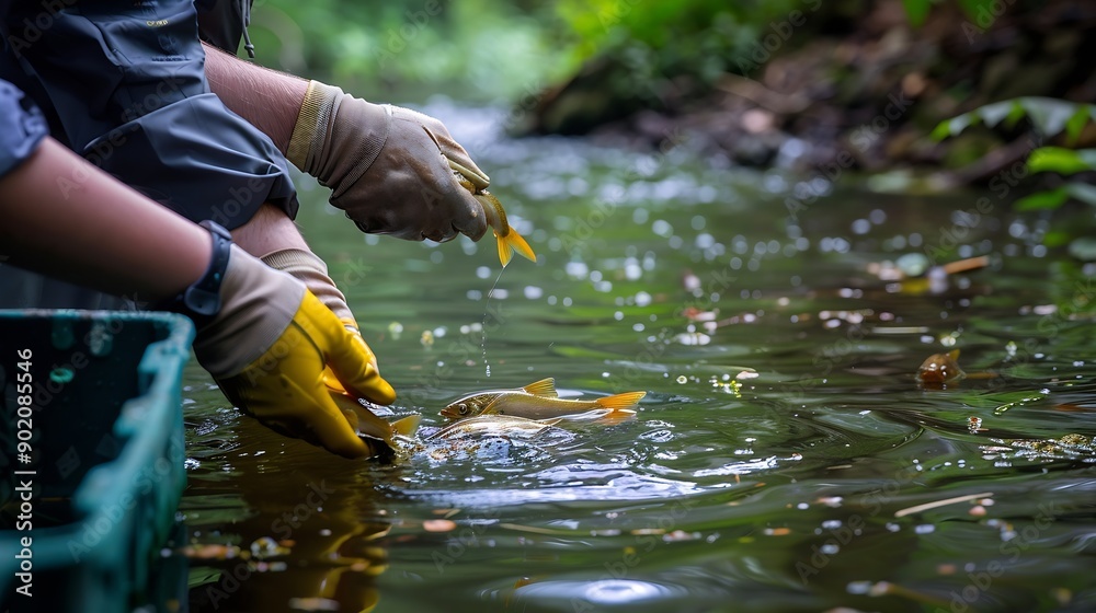 Team of volunteer scientist is catching native breeder fish to get ...