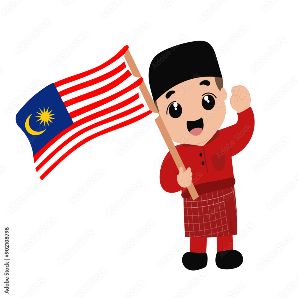 Merdeka Malaysia Day Vector Images, Hari Merdeka Malaysia Independence ...