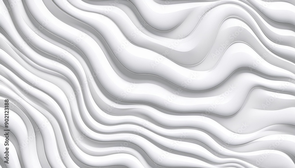 seamless subtle white glossy soft waves background texture overlay ...