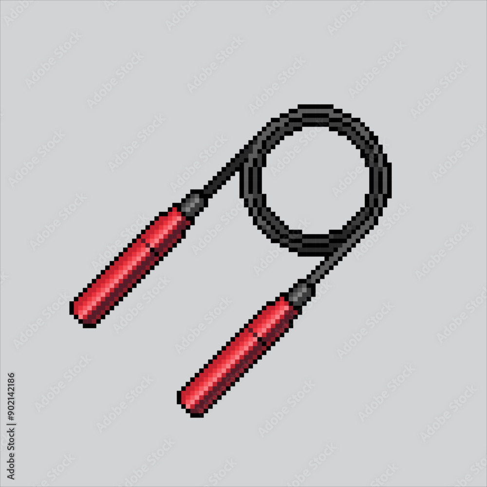 Pixel art illustration Skipping Rope. Pixelated Jump Rope. Jump ...