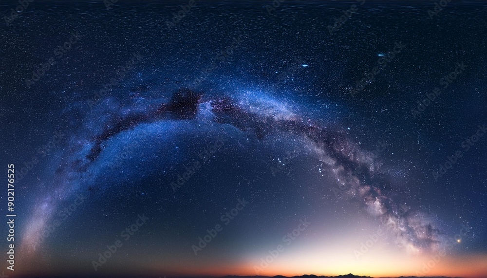 cosmos environment background illustration spherical panorama star ...