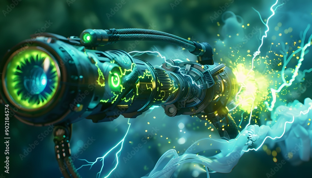 Gun shot with fire and smoke. Weapon firing effects. Vector realistic ...