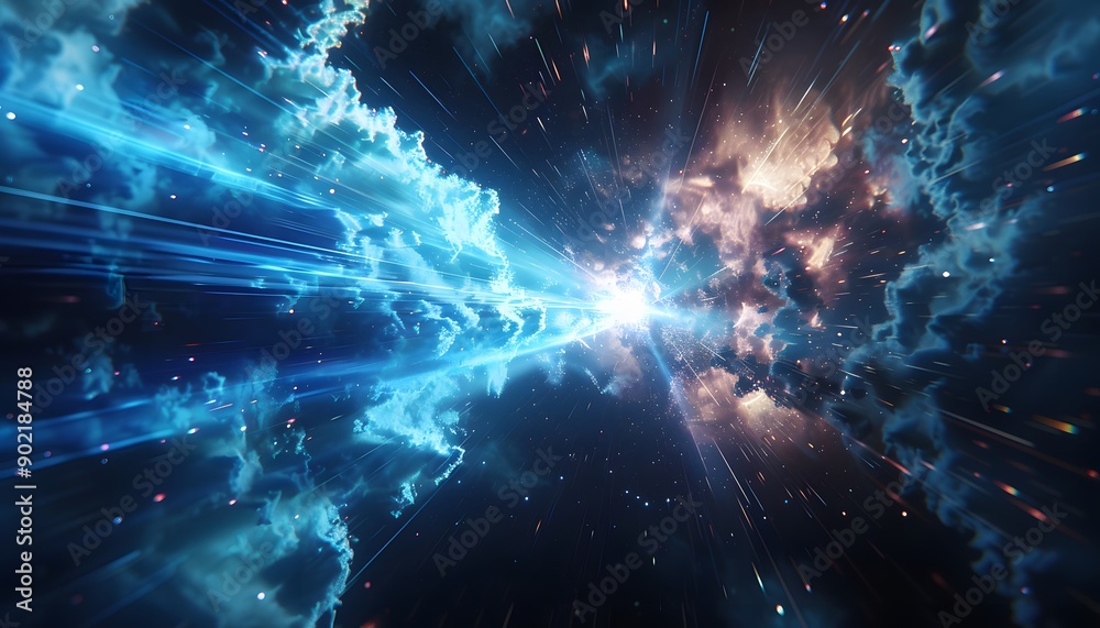 Gun shot with fire and smoke. Weapon firing effects. Vector realistic ...