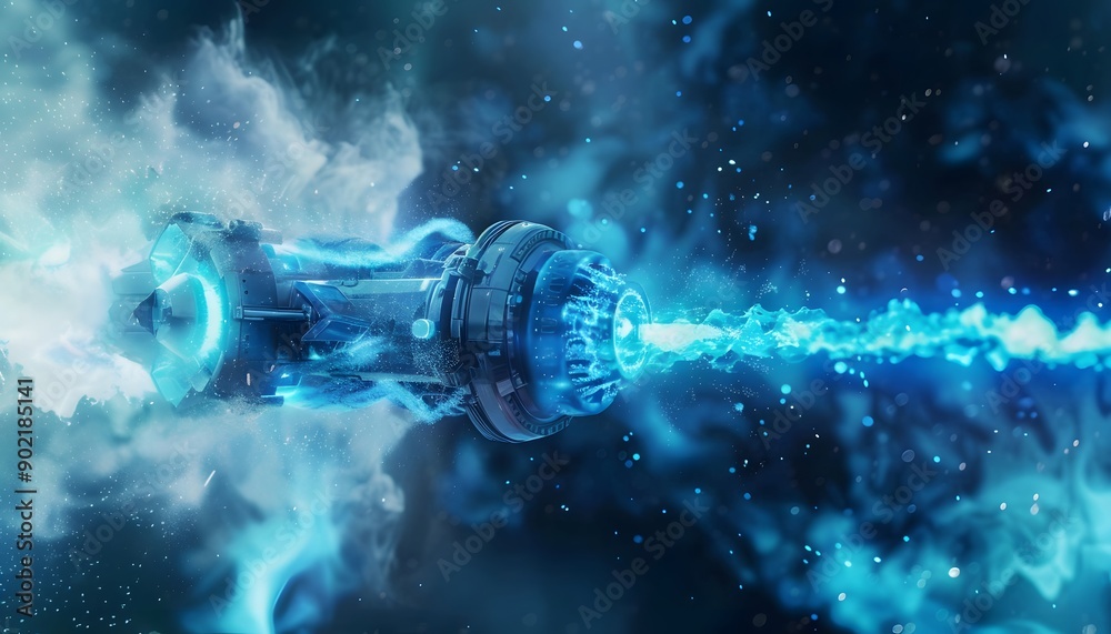 Gun shot with fire and smoke. Weapon firing effects. Vector realistic ...