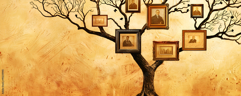 Ancestral Heritage: Tracing Family Roots Through Vintage Portraits ...