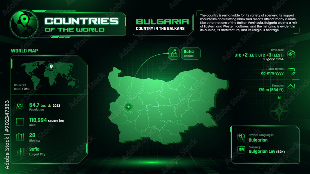 Bulgaria Map Detailed Insights on Geography, Population and Key Facts ...