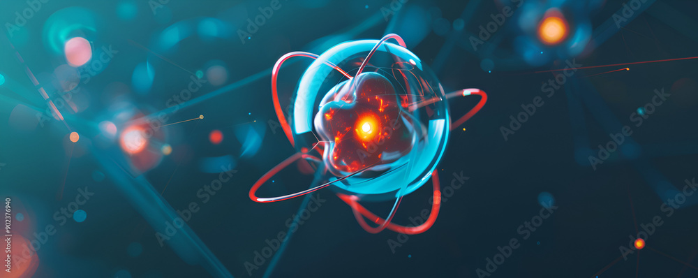 Electron Orbitals Depicted Visually Atomic Structure Representation