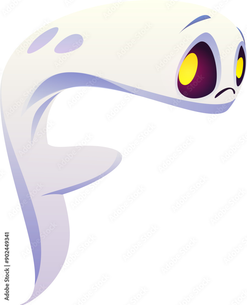 Letter F Halloween ghost font, scary typeface, horror evil type, spooky ...