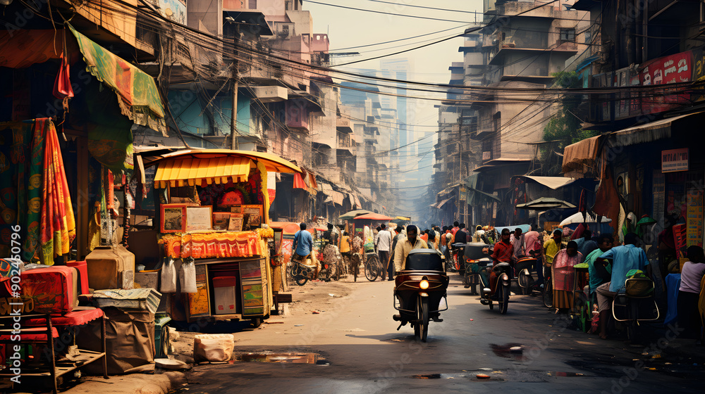 Vibrant Streets of India: A Lively Showcase of Daily Life and Cultural ...