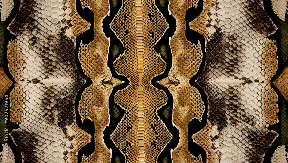 Snake skin texture background, Snake skin pattern seamless background ...