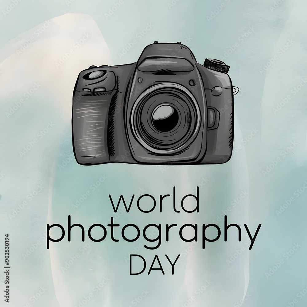 Beautifully Illustrated Camera Designs for World Photography Day with ...